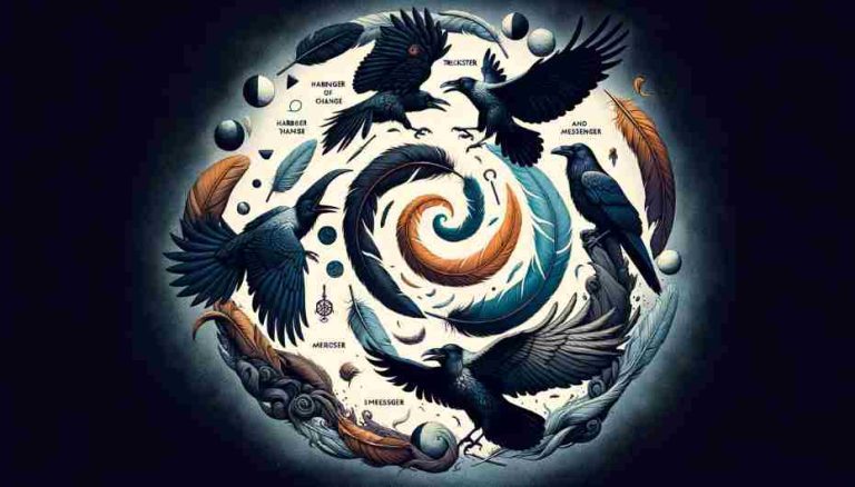 Raven Feathers: The Symbolism of Transformation and Insight