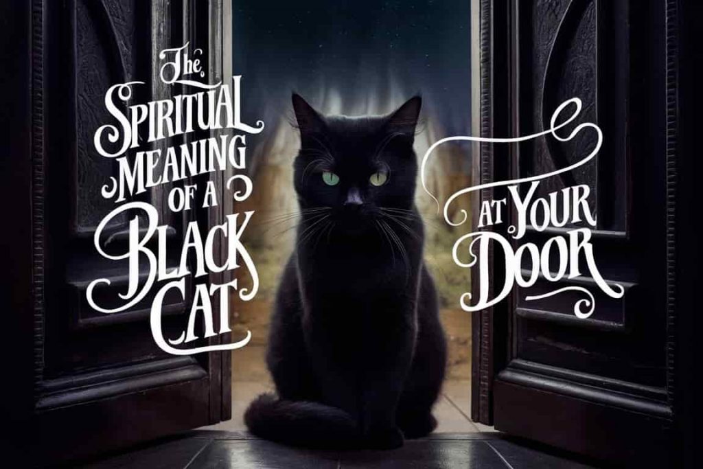 The Spiritual Meaning of a Black Cat at Your Door