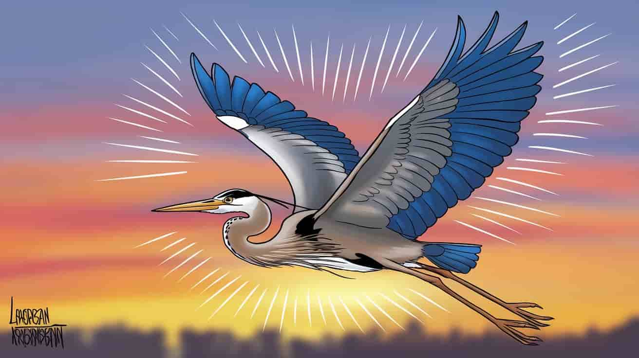 Blue Heron Spiritual Meaning and Symbolism