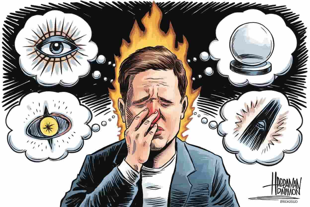 Nose Burning Spiritual Meaning and Superstition