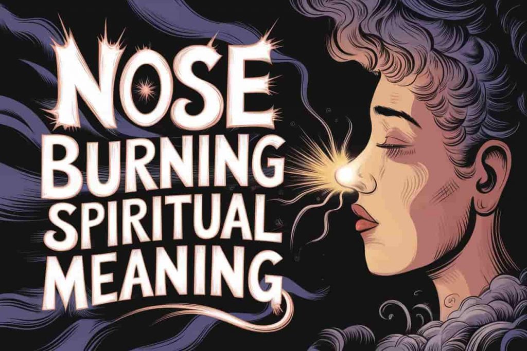 Nose Burning Spiritual Meaning and Superstition