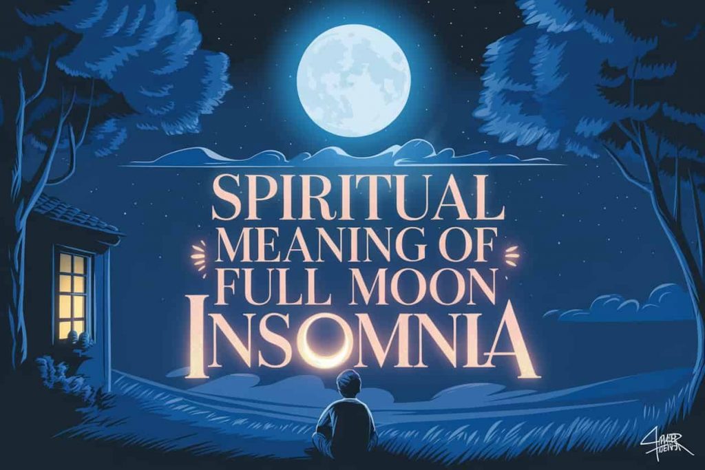 The Spiritual Meaning of Full Moon Insomnia