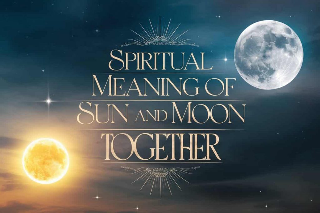 Seeing The Sun And Moon At The Same Time Spiritual Meaning