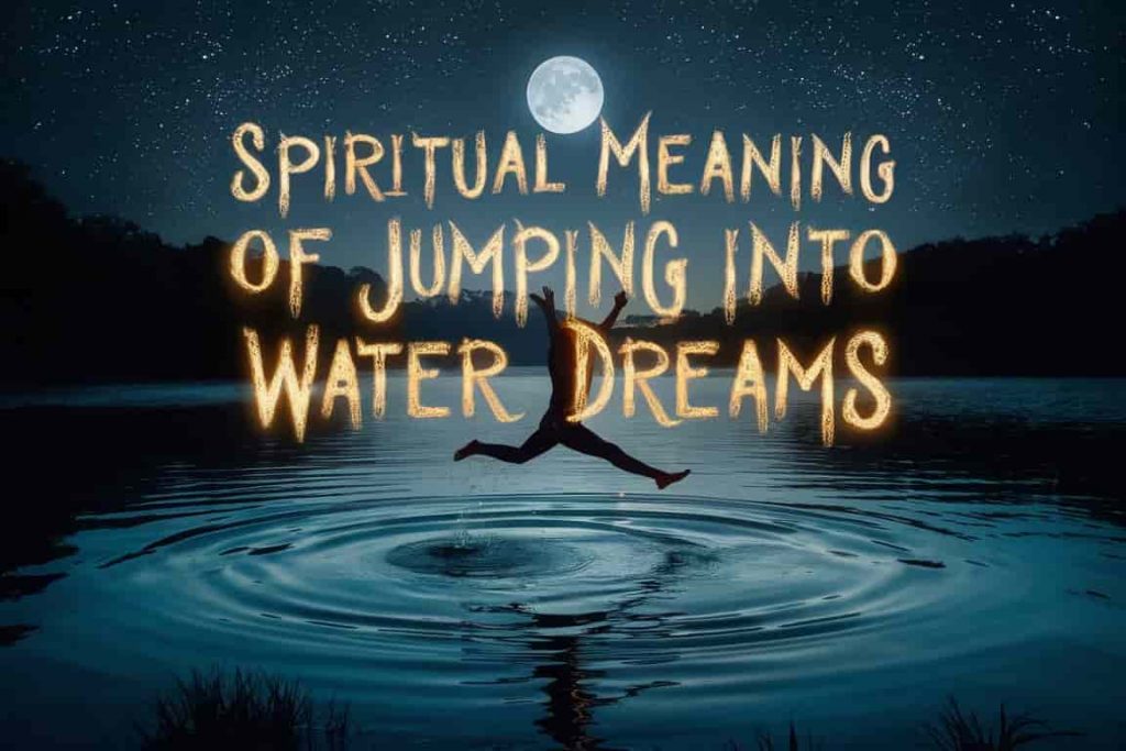 Spiritual Meanings and Interpretations of Jumping Into Water Dreams