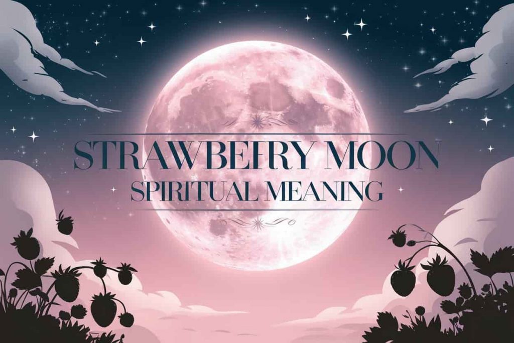 The Spiritual Meaning of Strawberry Moon