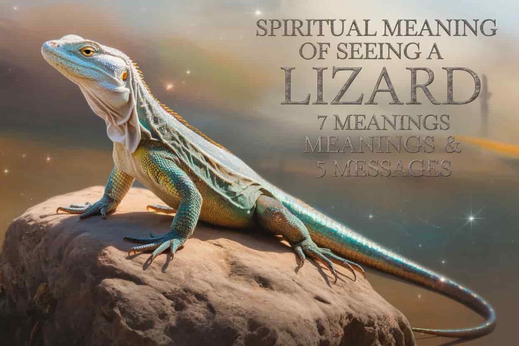 Spiritual Meaning of Seeing a Lizard: 7 Meanings & 5 Messages