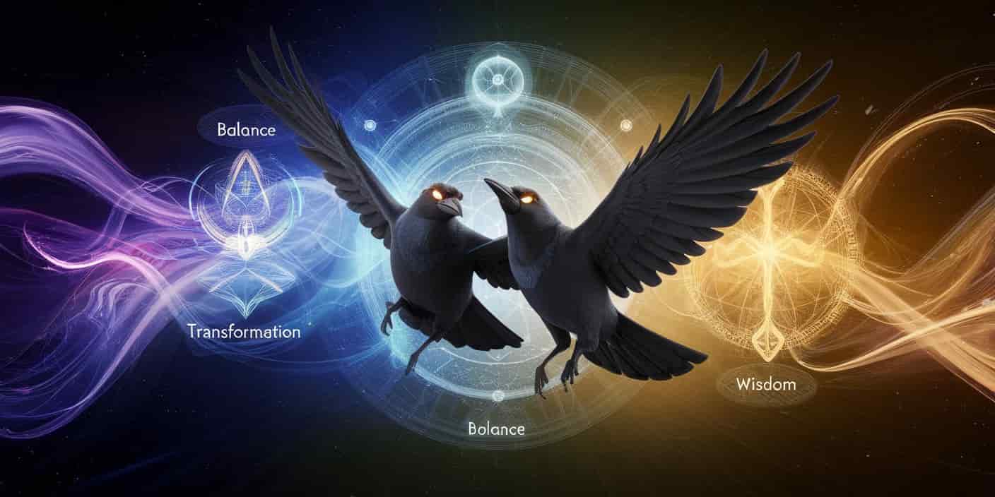 Spiritual Meaning of Two Crows: Symbolism & Messages