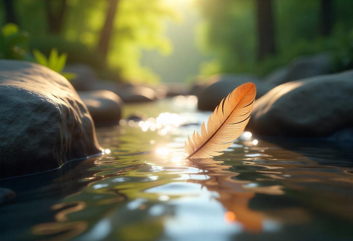 Light Brown Feather Spiritual Meaning: Symbolism & Messages