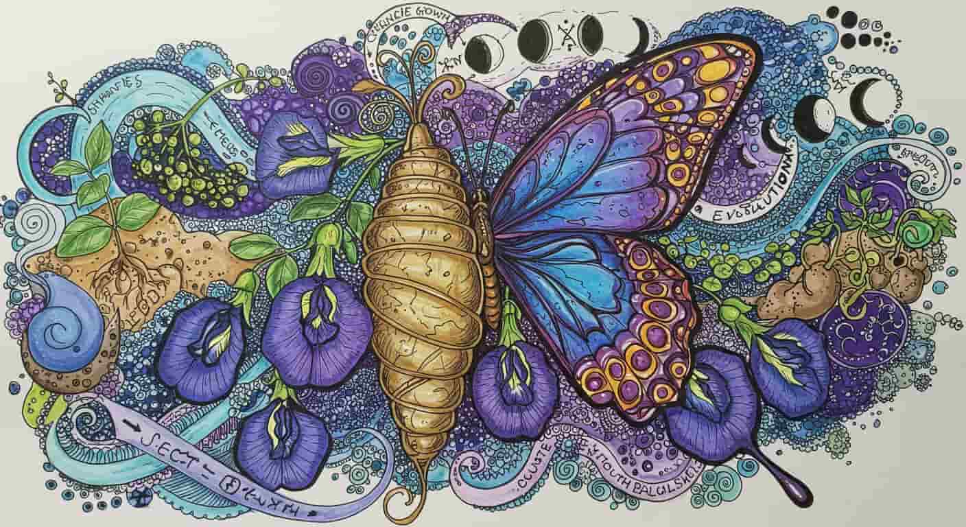 Butterfly Pea Flower Spiritual Meanings & Messages