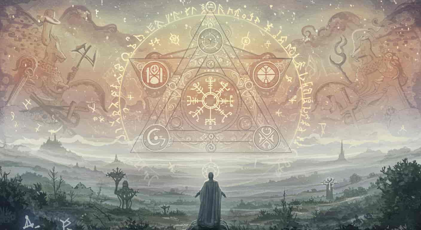 The Triangle with Circle Inside Spiritual Meaning and Symbolism