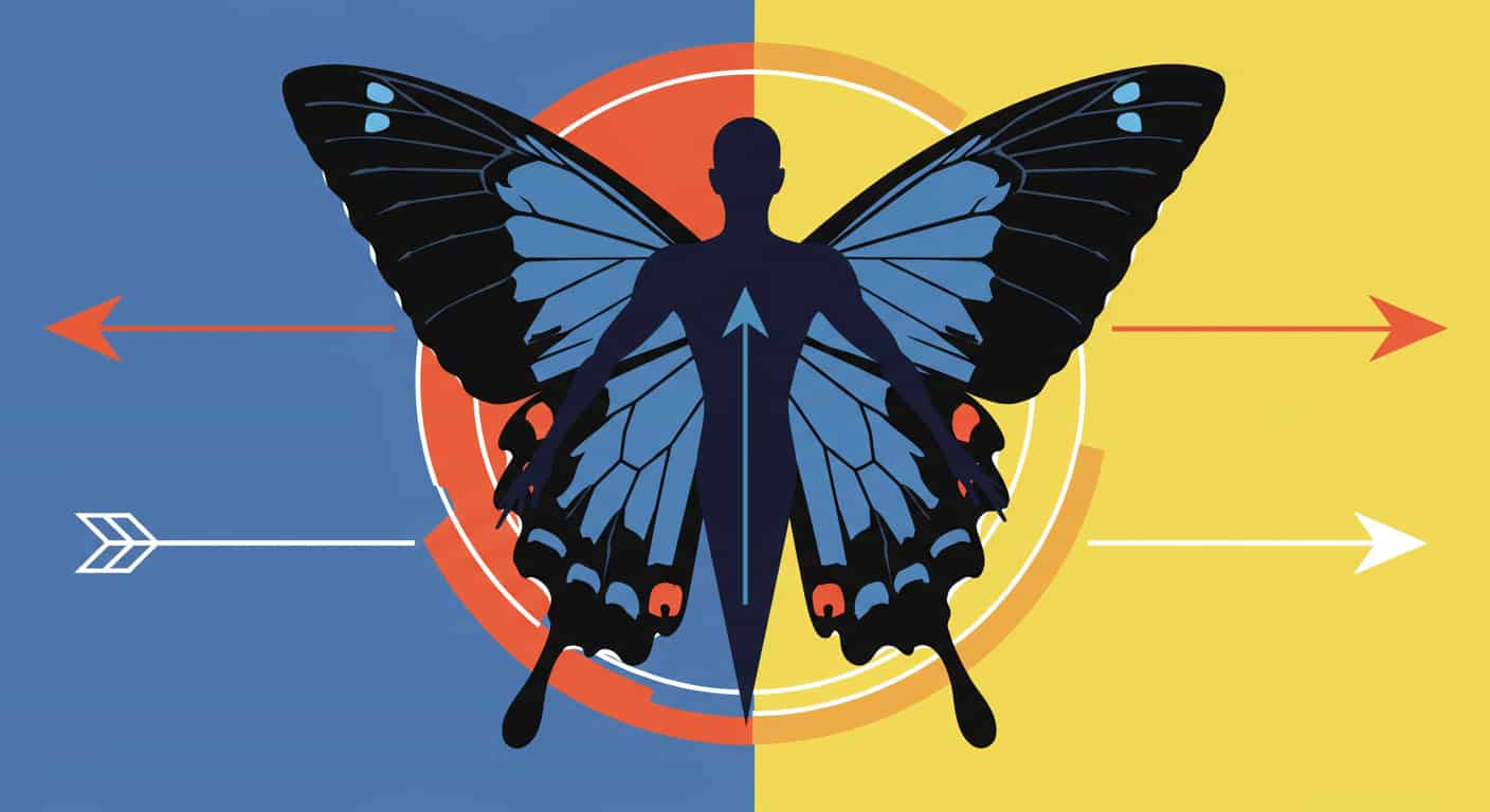 The Spiritual Meaning and Symbolism of Black and Blue Butterflies