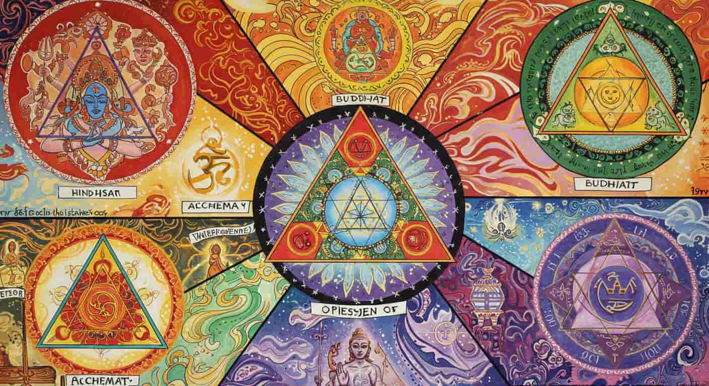 A Triangle Inside a Circle Spiritual Meaning: Sacred Geometry